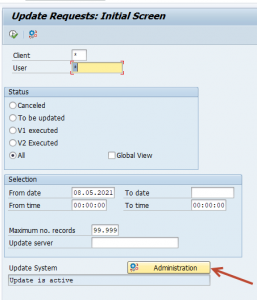 Update records stuck in SM13 - SAPissues.com
