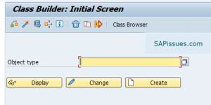 SE24 - Class Builder - SAPissues.com